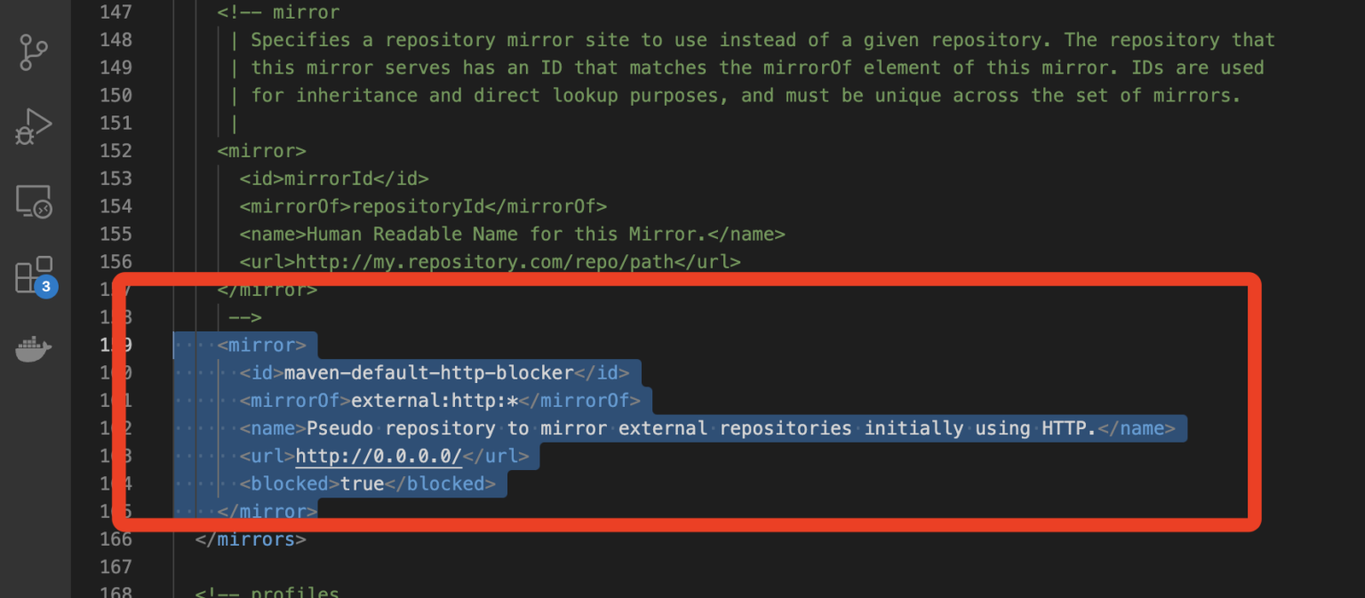 idea升级之后，maven依赖报错 maven-default-http-blocker (http://0.0.0.0/): Blocked mirror for repositories ...