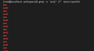 PVE启用CPU的AVX指令集支持 – 小菜菜的博客